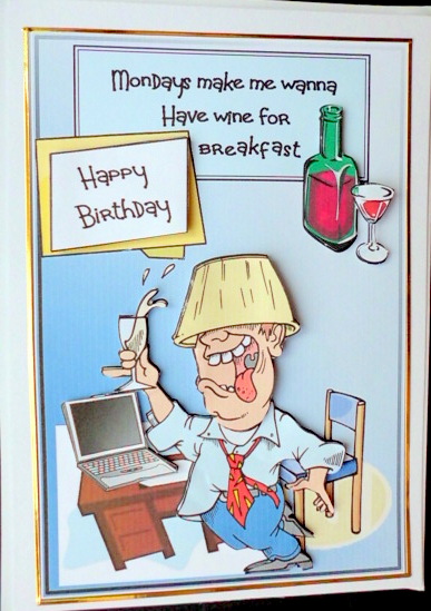 Funny Male Card - CUP433055_1812 | Craftsuprint