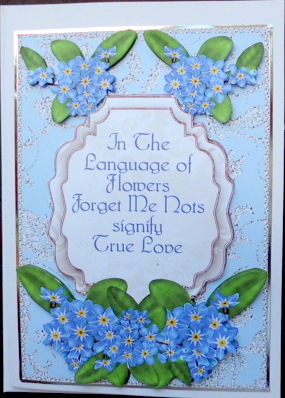 Language of Flowers - Forget Me Not - CUP458440_66 | Craftsuprint