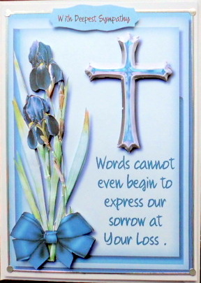 Sympathy on Your Sad Loss - CUP557519_1398 | Craftsuprint