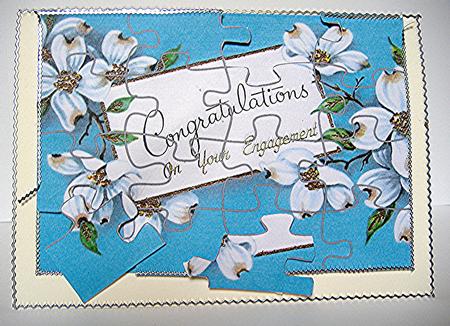 Congratulations Jigsaw Puzzle Card Front - CUP42098_10 | Craftsuprint