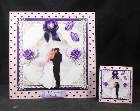 The Wedding Day Card Front Kit - CUP756620_1483 | Craftsuprint