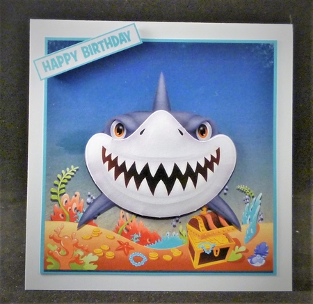 BRUCE THE SHARK QUICK CARD SHEET - CUP871669_57683 | Craftsuprint