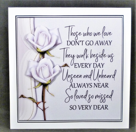 Sympathy Roses & Verse - Photo by Michelle Chivers