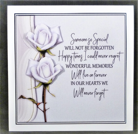 Sympathy Roses & Verse 3 - CUP930881_936 | Craftsuprint