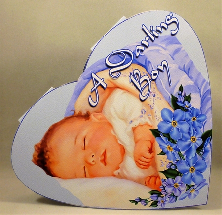 Gorgeous New Baby Design - A Boy #6 - CUP965386_986 | Craftsuprint