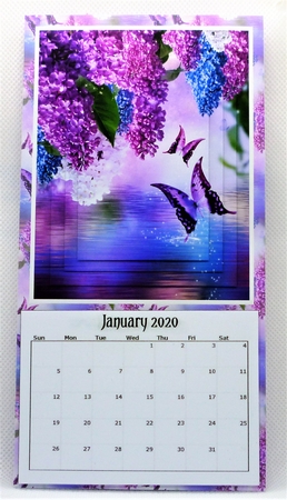 Flkowers and Butterflies 2020 Calendar - CUP989774_9035 | Craftsuprint