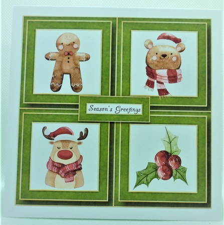 Cute Christmas Quad Frame 8x8 - Photo by Michelle Chivers