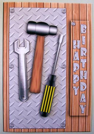 Tools - Birthday - CUP305914_1648 | Craftsuprint