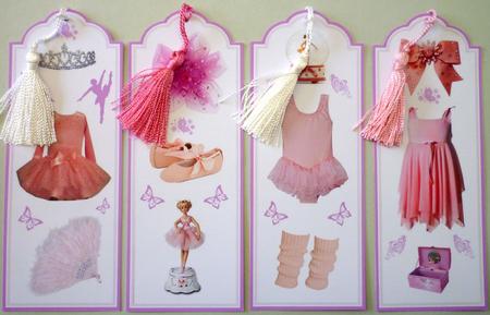 Ballet Bookmarks 2 - CUP317901_173 | Craftsuprint