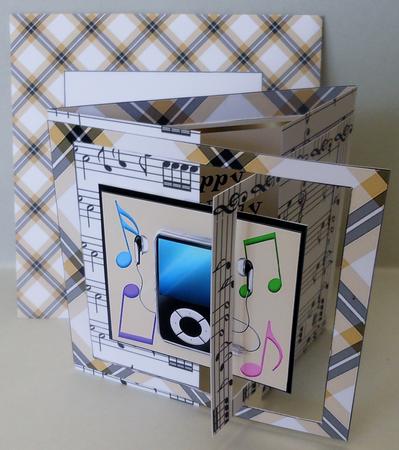 Surprise Card - Music and Mp3 - CUP395157_66 | Craftsuprint