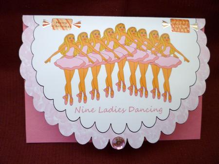Nine Ladies Dancing - CUP112069_66 | Craftsuprint