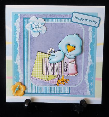 Tweety Crafter Card with Decoupage - CUP491173_8 | Craftsuprint