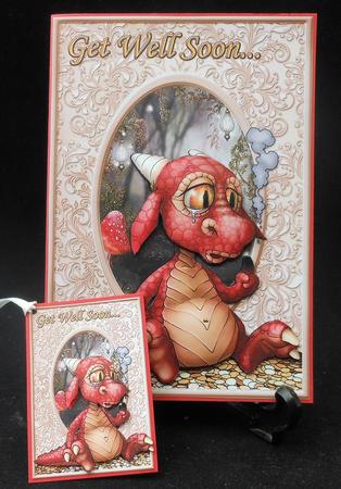 Get Well Soon Baby Dragon - CUP525050_1056 | Craftsuprint