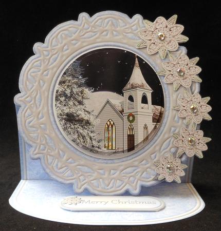 Silent Night Framed Easel Card Mini Kit - CUP569477_1648 | Craftsuprint