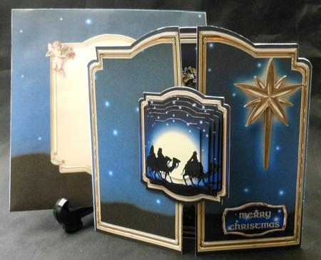 Holy Nativity Christmas Gatefold Card Kit - CUP363566_1648 | Craftsuprint