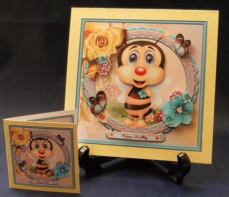 Cute Bee Mini Kit - CUP607516_1641 | Craftsuprint