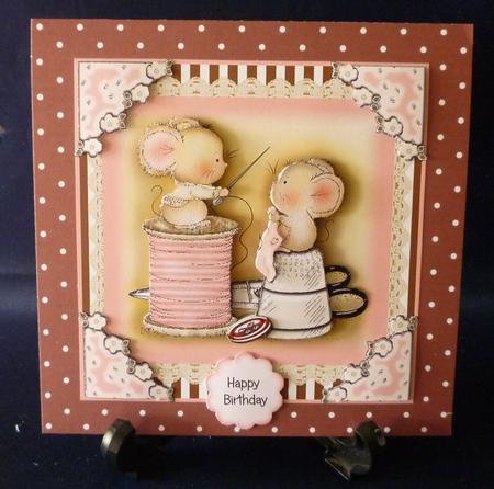 Stitched for You Card Topper - CUP616209_1483 | Craftsuprint