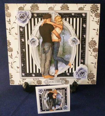 The Couple Card Front Kit - CUP626363_1483 | Craftsuprint