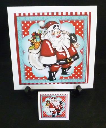 Ho Ho Ho!! Card Front Kit - CUP643495_1483 | Craftsuprint