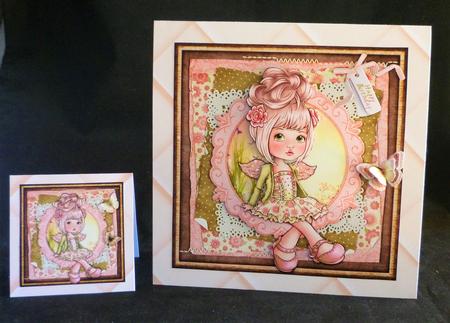 Cute Angel Cardtopper 795 - CUP665513_2166 | Craftsuprint