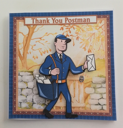 Thank You Hero Postman - Mini Kit & Decoupage - CUP1038333_1894 ...