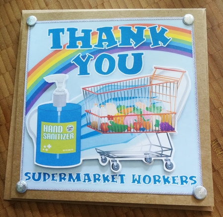 Key Worker Thank You Card Fronts Kit - CUP1039767_72307 | Craftsuprint