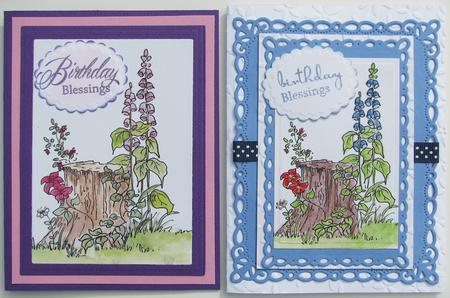 Digital Stamp Tree Stump with Coloured Version Too - CUP430958_117 ...