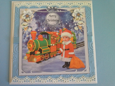 Joint The Santa Express Card Front - CUP743559_2246 | Craftsuprint