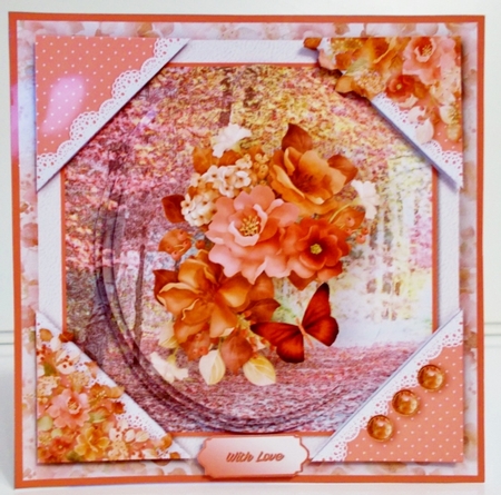 Autumn Posy - Corner Card Mini Kit - CUP1008514_1648 | Craftsuprint