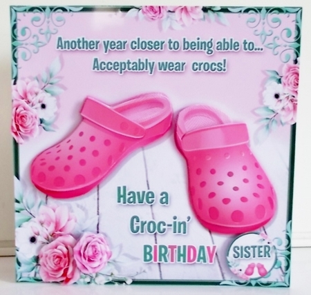 Have a Croc-in Birthday! (Female) - CUP1020576_1443 | Craftsuprint