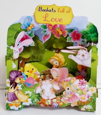 Egg-stra Special Easter Shape the Scene 3D Card and Envelope Kit ...