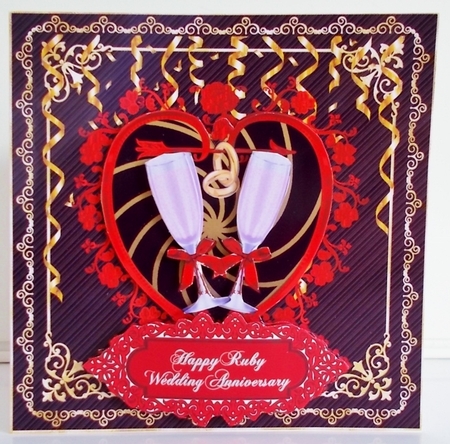 Ruby Wedding Wishes - CUP1060389_37881 | Craftsuprint