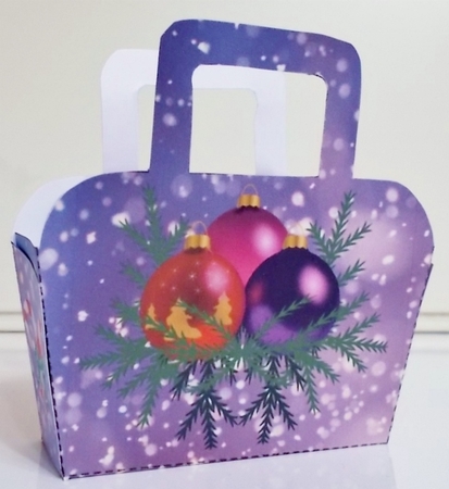 Beautiful Christmas decorative gift box template. - CUP1081821_92733 ...