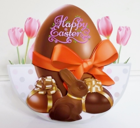EASTER CHOCOLATE ROCKER CARD - CUP1092424_57683 | Craftsuprint