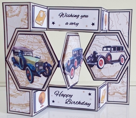 Tri fold Vintage cars - Photo by Pam Stubley