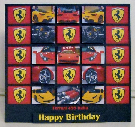 Ferrari Collage No. 3 - CUP299158_1620 | Craftsuprint