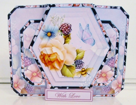 3D Double Pop-out - English Roses - CUP521075_173 | Craftsuprint