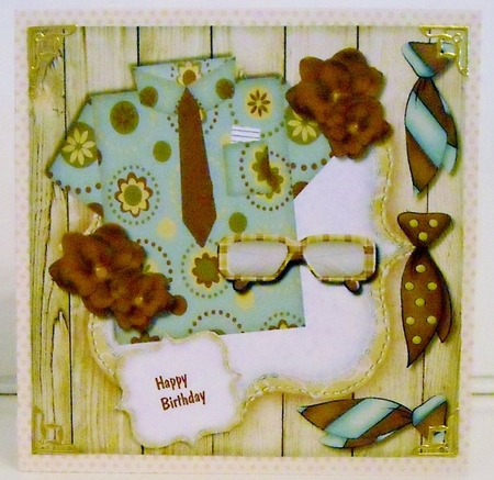 Male card Topper Retro - CUP698681_936 | Craftsuprint