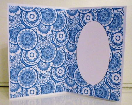 Navy Blue White Insert - CUP718209_1051 | Craftsuprint