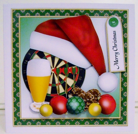 Christmas Dartboard - CUP729016_72307 | Craftsuprint