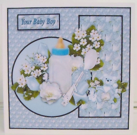 New baby boy - CUP750019_695 | Craftsuprint