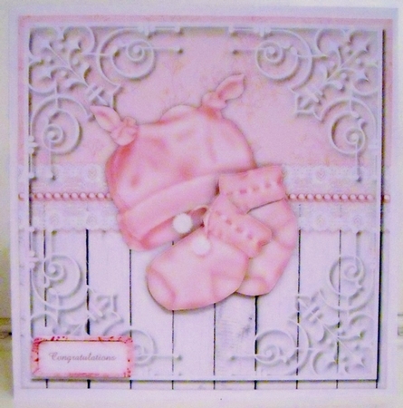 Sweet baby Girl Quick card - CUP769131_936 | Craftsuprint