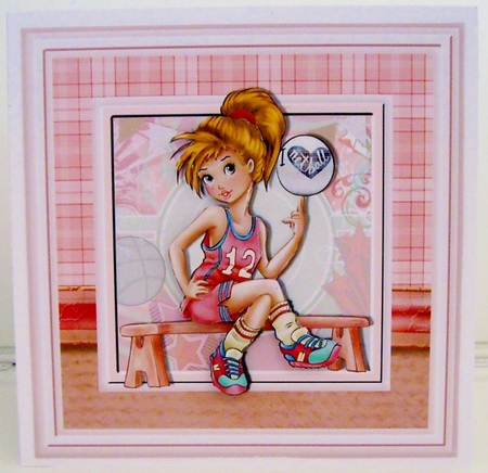 On the Ball (Netball) Mini Kit - CUP769544_376 | Craftsuprint