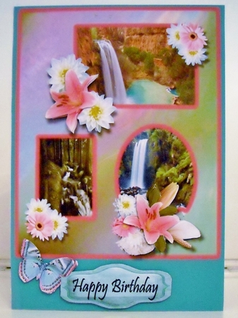 waterfall greetings - CUP795218_906 | Craftsuprint