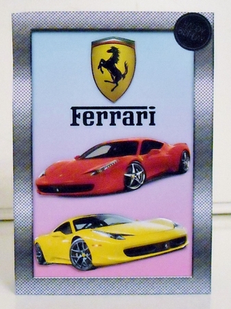 Ferrari Birthday Card - Photo by Pam Stubley