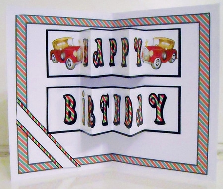 Pop-out words Old Car - CUP825390_173 | Craftsuprint