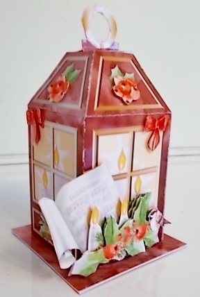 CHRISTMAS LANTERN - Gift, Box, Tree Decoration & Tea-light Holder ...