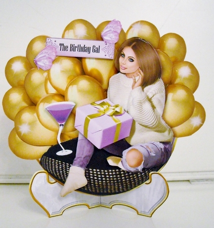 The Birthday Gal 3 - CUP860863_2357 | Craftsuprint