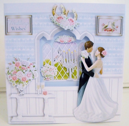 3D BOX CARD KIT - The Wedding Dance - CUP867245_203 | Craftsuprint