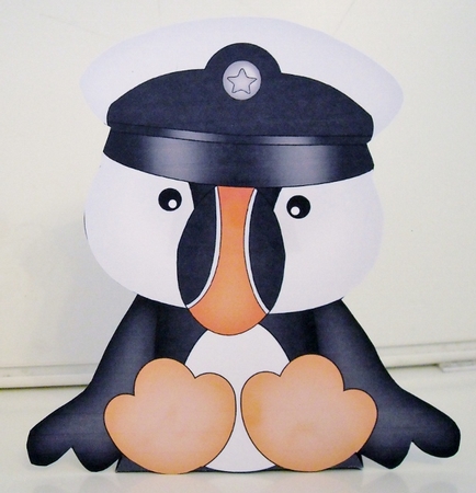 3D Cute Bird Treat Box Gift Set Mini Kit - Cute Little Puffin Pilchard ...